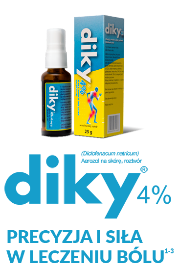 Diky 4% - aerozol przeciwbólowy 30ml - opinie, cena - AptekaZawiszy.pl